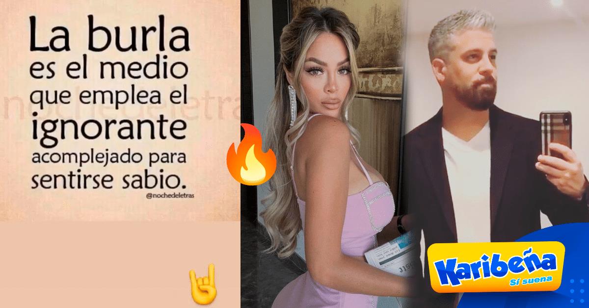Pedro Moral manda fuerte indirecta a Sheyla Rojas en sus redes - Karibeña