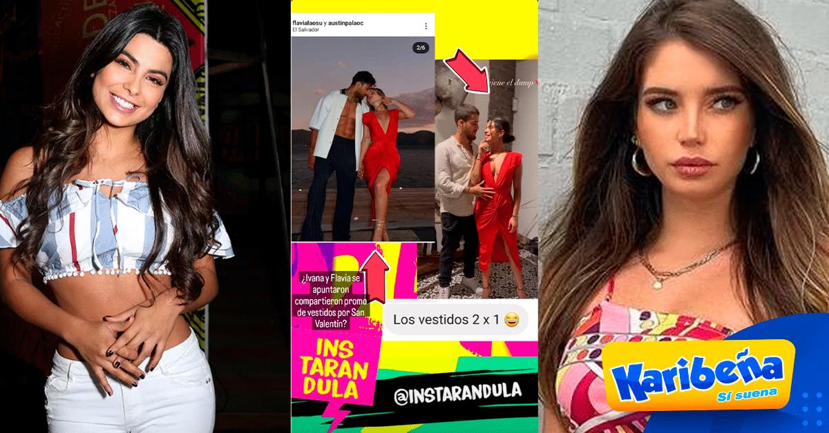 Flavia e Ivana pasan roche al usar el mismo vestido: “Oferta 2x1 ...