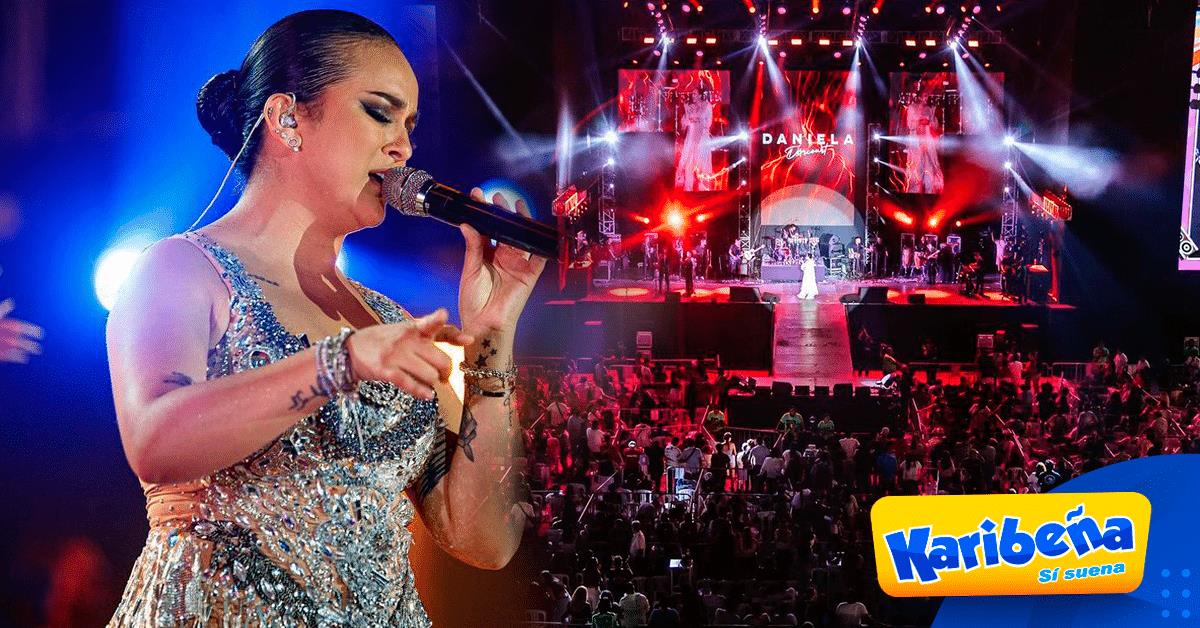 ¡daniela Darcourt Presente En El 14° Aniversario De La Karibeña Karibeña