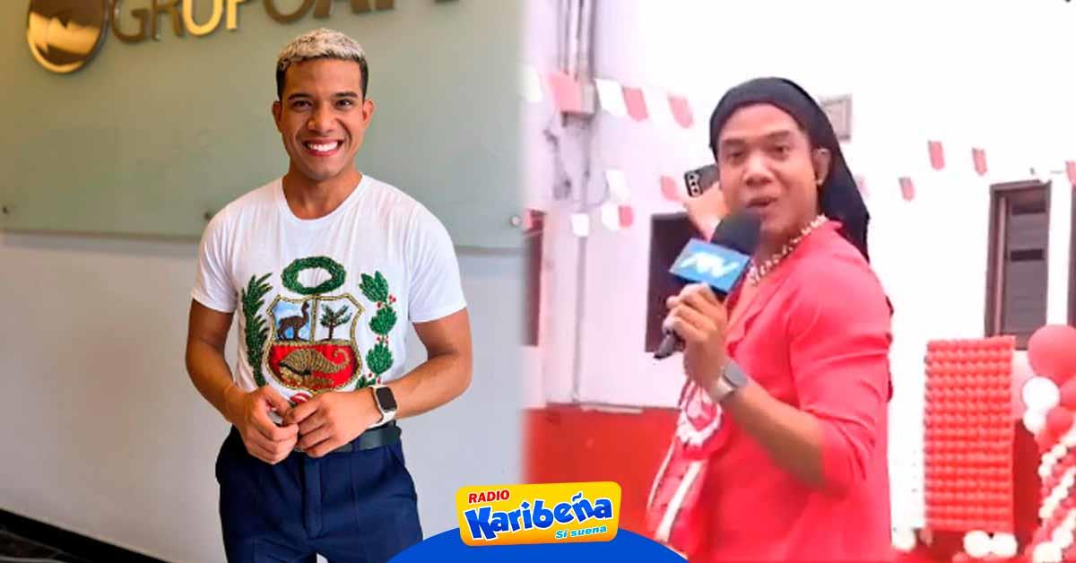 ¡Lo hizo! “Mamá Patty” debutó como reportera por Fiestas Patrias - Karibeña