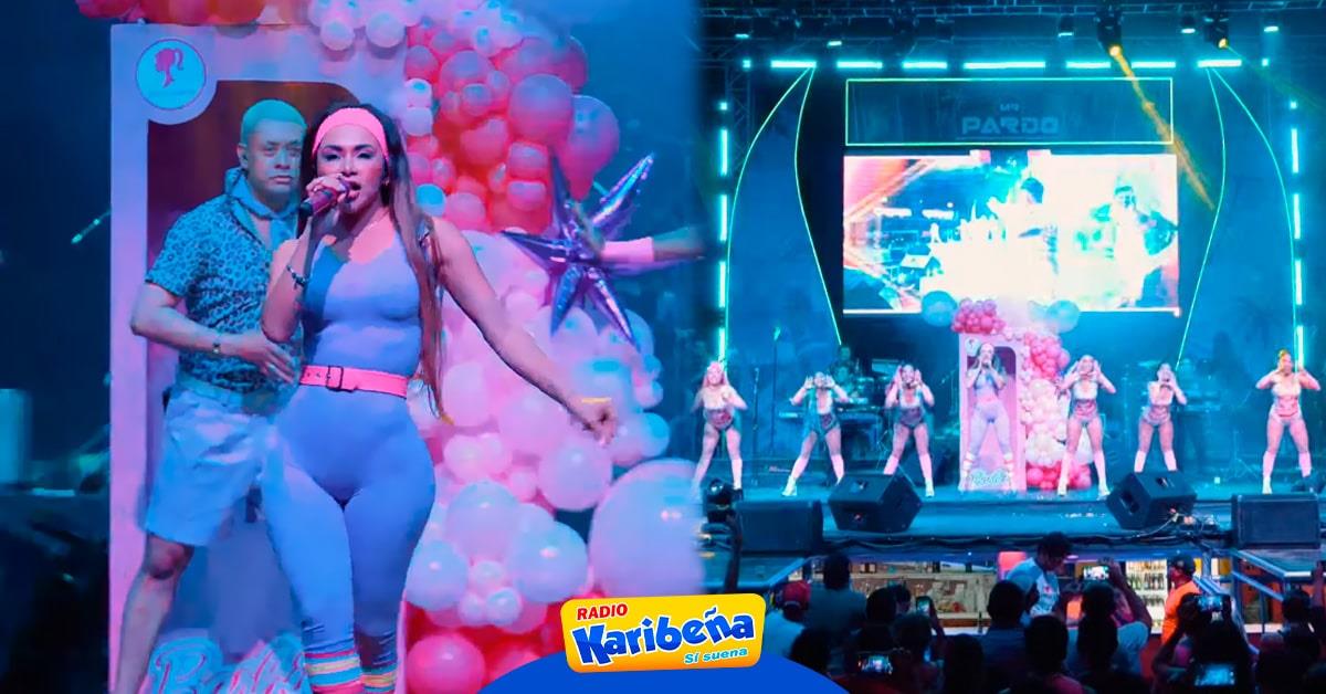 ¡Se unieron a la fiebre de Barbie! Explosión De Iquitos realizó un show ...