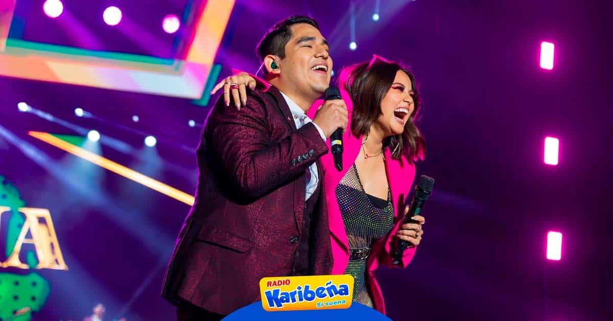 ¡Qué tal dúo! Amy Gutiérrez cantó junto a Leandro Lozada el tema 'No Se ...