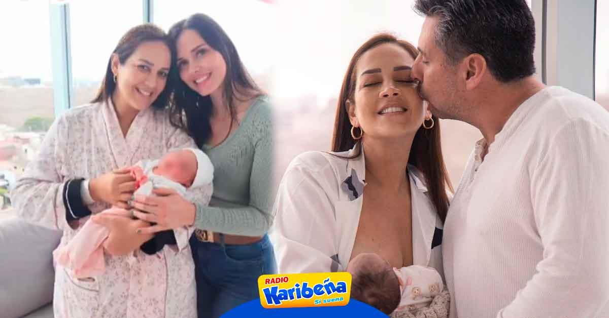 ¡Es una belleza! Marina Mora publica las primeras fotos de su engreída junto a su pareja en ...