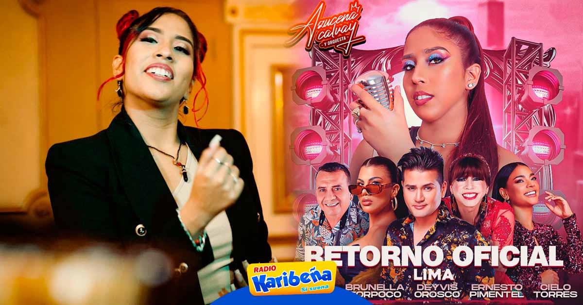 ¡Está de vuelta! Azucena Calvay anuncia su retorno oficial a los escenarios de Lima con grandes ...