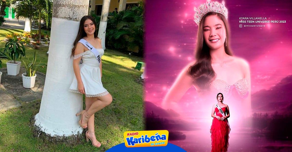 ¡Hoy es el día! Kyara Villanella se prepara para la gran final del Miss Teen Universe 2023 ...