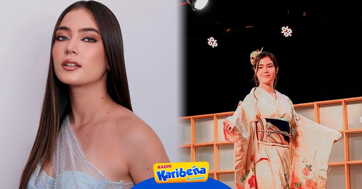 Kyara Villanella lució hermoso kimono en desfile a días del Miss Teen Universe ¿Por qué usó este ...