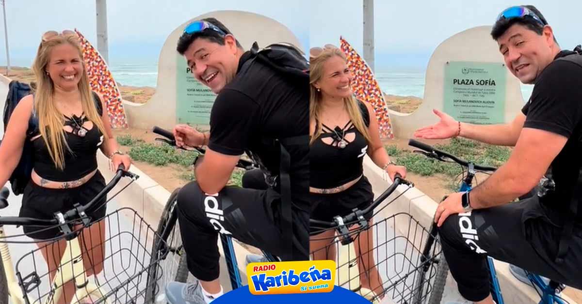 "La mejor pareja" El "Checho" Ibarra se luce junto a su esposa y ...