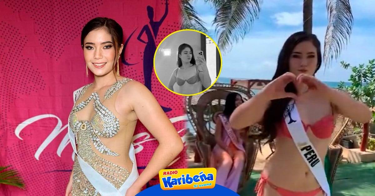 Usuarios respaldan a Kyara Villanella luego de defenderse de críticas por desfile en bikini ...
