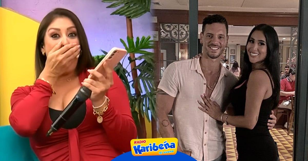 ¡La choteó! Melissa Paredes le colgó la llamada EN VIVO a Karla ...