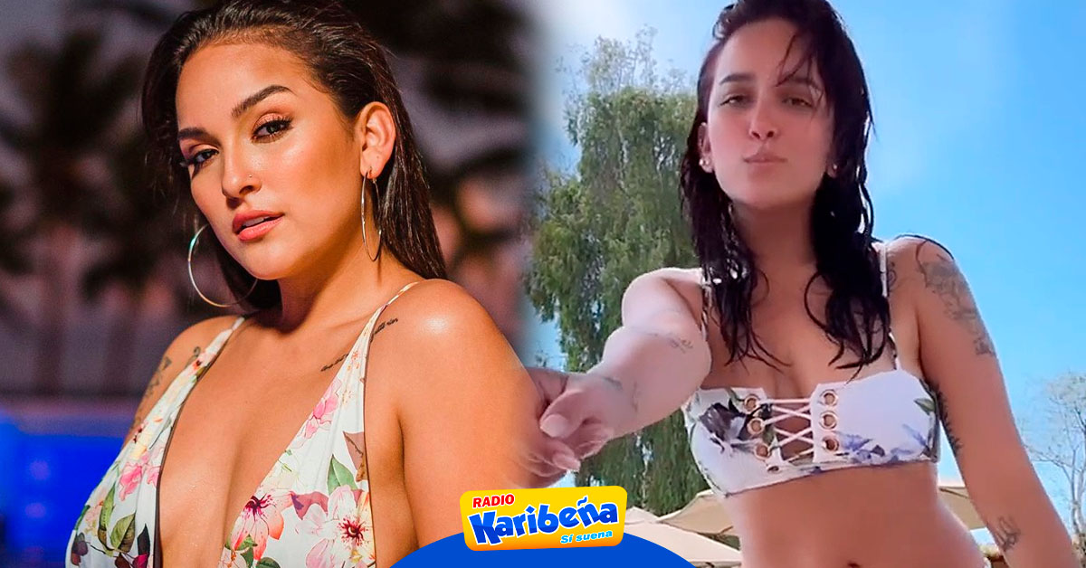 ¡encendió Las Redes Daniela Darcourt Se Luce En Ropa De Baño Bailando