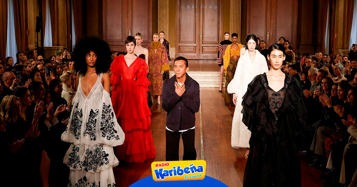 ¡De Gamarra a Milán! Diseñador peruano conquistó la Semana de la Moda ...
