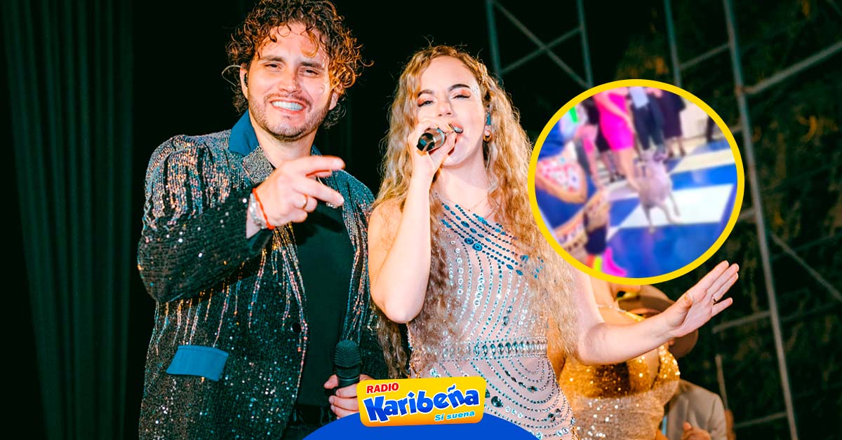 Río Band recibió la visita de un peculiar amigo en una de sus ...