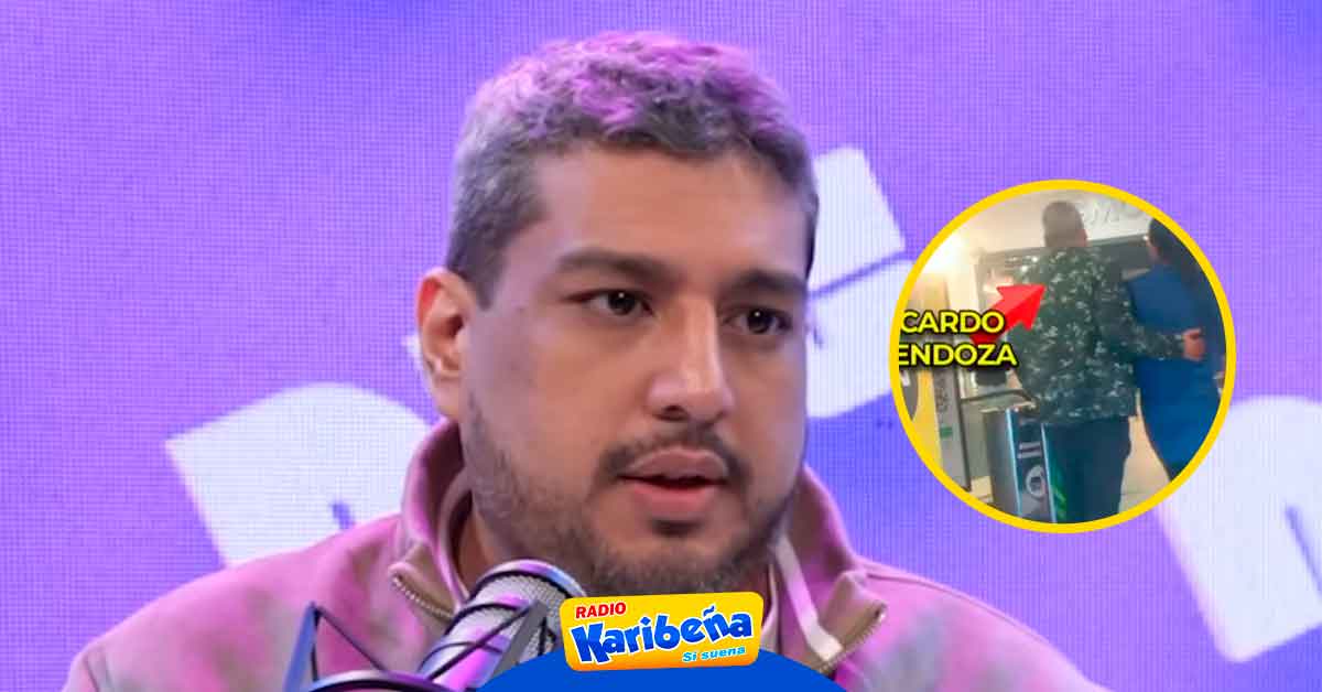 Ricardo Mendoza Revela Que Su Novia Se Vio Afectada Por Salir En Tv