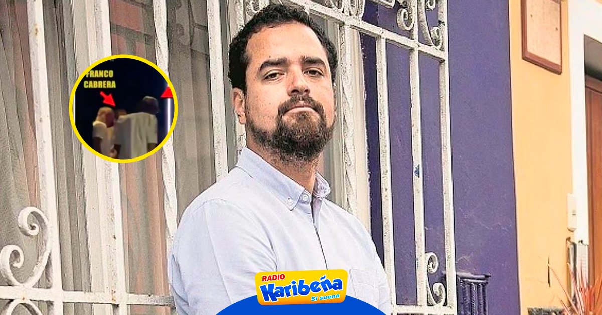 Franco Cabrera se pronuncia tras aparecer en juerga junto con André ...