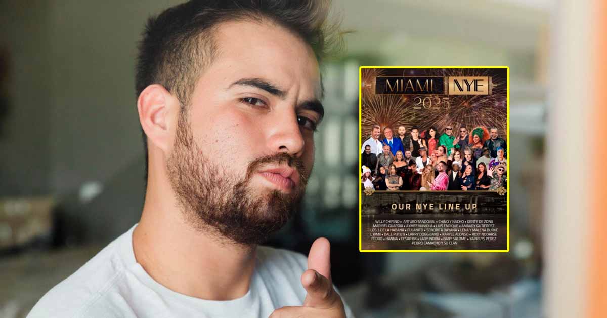 César BK cerrará el año con concierto en Miami junto a Chino y Nacho ...
