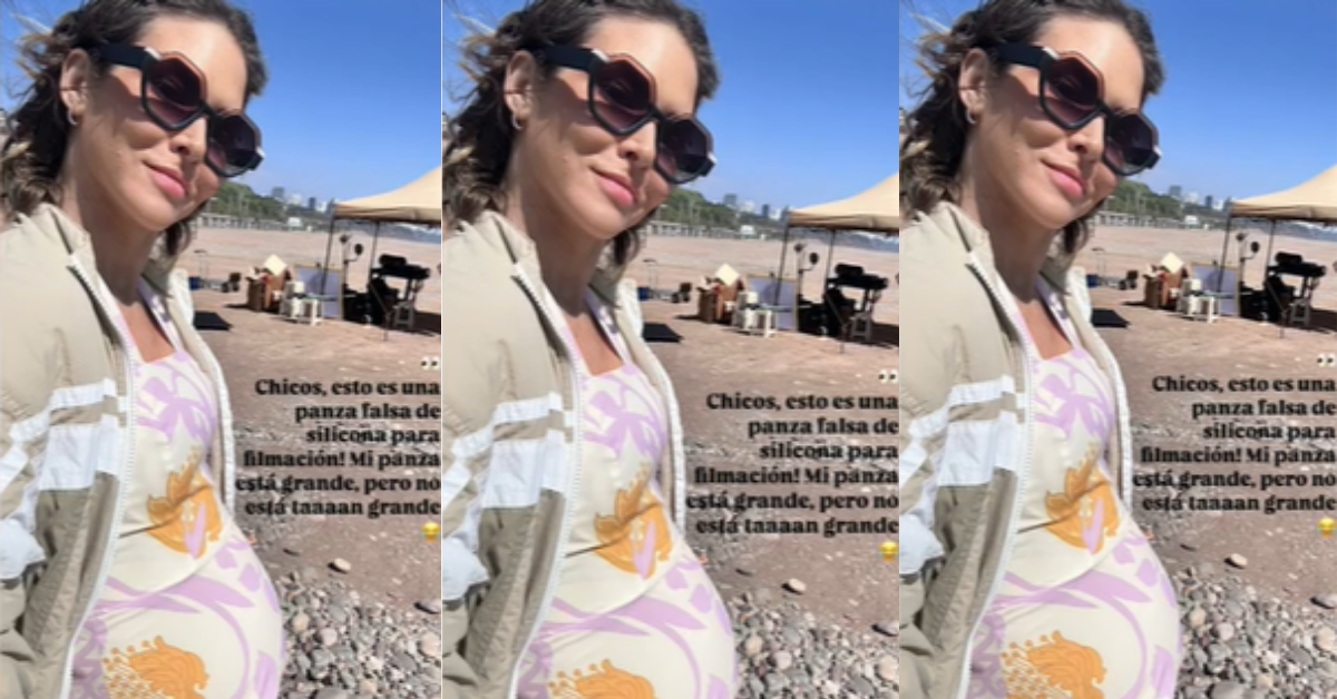 Anahí de Cárdenas sorprende al mostrar su panza de embarazada FALSA y ...