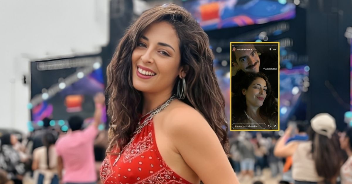 ¿Le abre las puertas al amor? Andrea Luna fue vista en romántica situación con actor - Karibeña