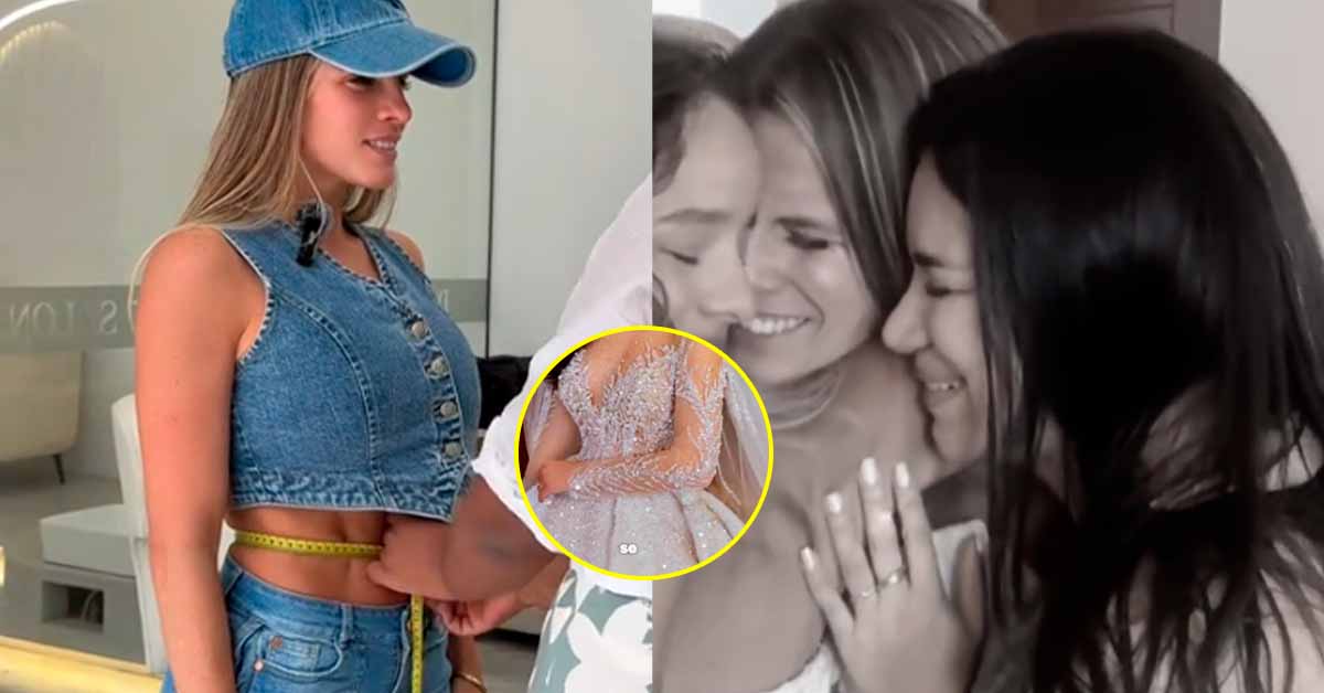 Alejandra Baigorria se conmovió hasta las lágrimas al probarse su ...