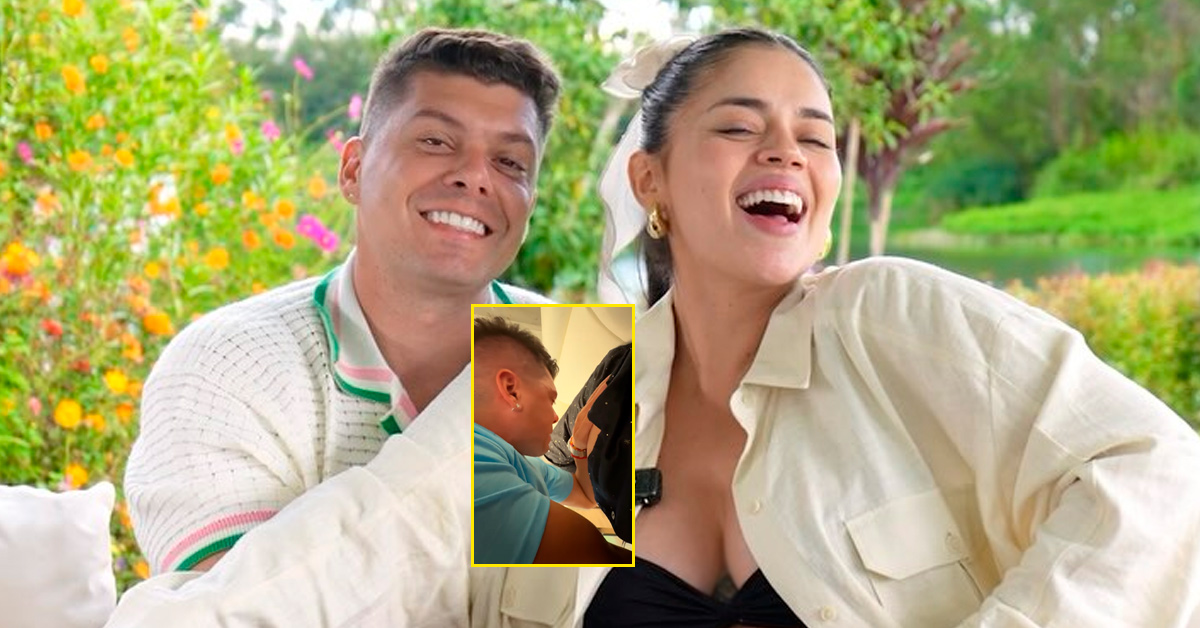 ¡Ternura total! Ignacio Baladán y su reacción al sentir por primera vez ...