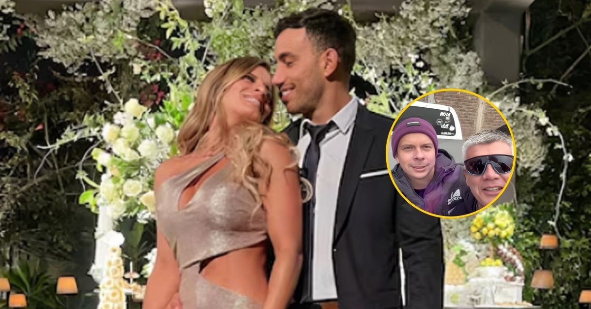 Papá de Alejandra Baigorria sorprende al aparecer con Mario Hart a semanas de la boda con Said ...