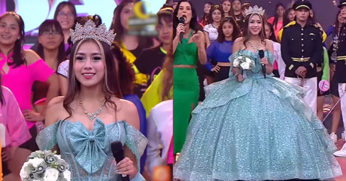 Milenka Nolasco cumple su sueño de vestirse como quinceañera: "Nunca me ...