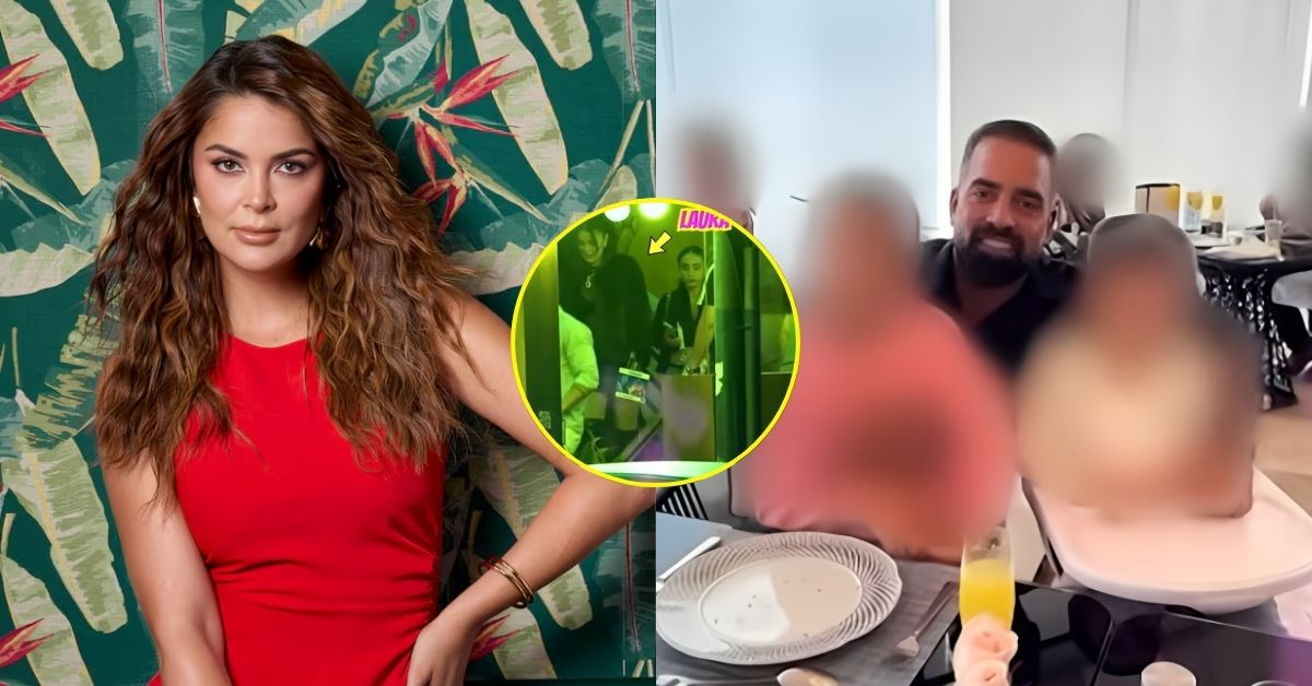 Laura Spoya fue captada de juerga mientras su ex Brian Rullan celebró ...