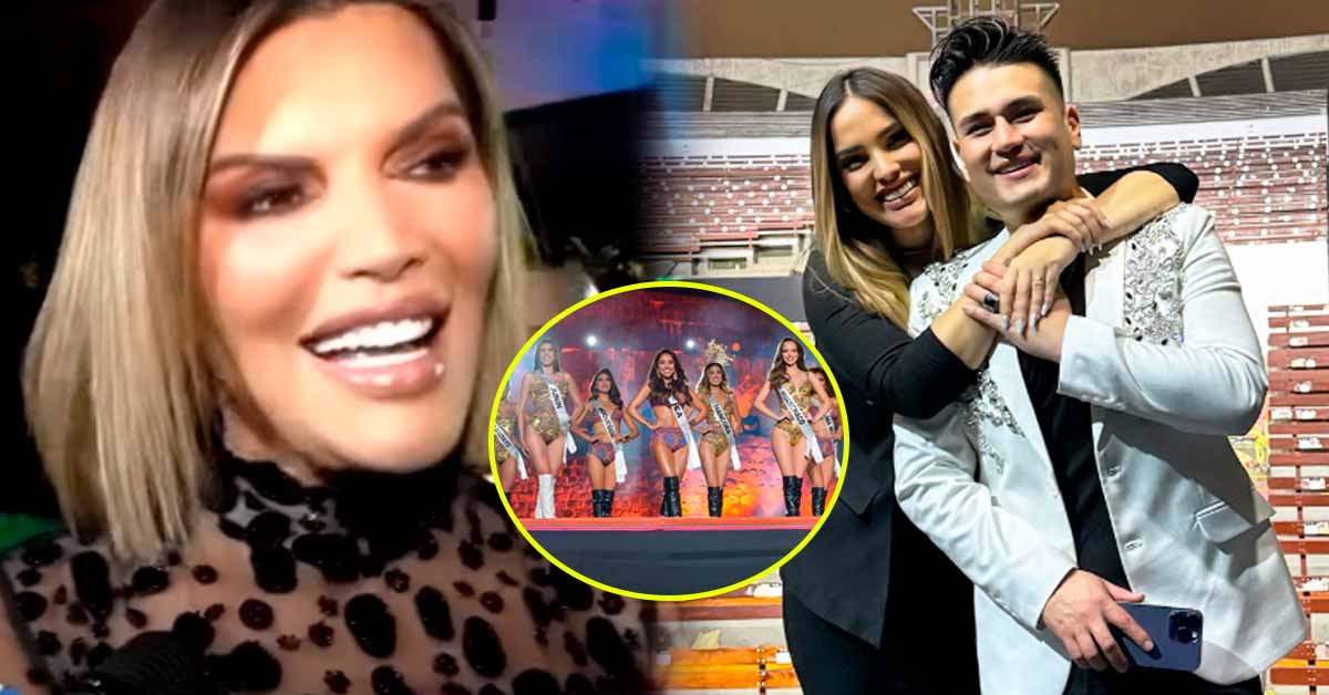 Jessica Newton elogia a su yerno Deyvis Orosco tras producir el Miss ...