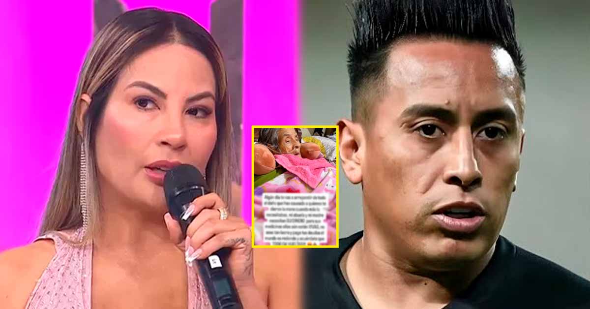 Pamela López exige a Cueva que pague deuda y publica sensible foto de su abuela: "No seas tan ...