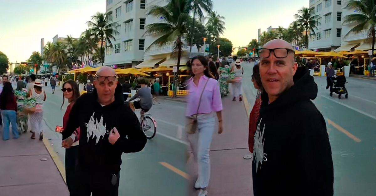 Influencer extranjero habla con Gian Marco en la calle sin saber quién ...